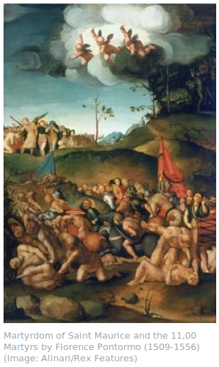 A Year Of Prayer 365 Rosaries September 22 Saint Maurice And The